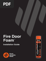 Halspan FD60 Fire Door Technical Manual | PDF | Door | Plywood