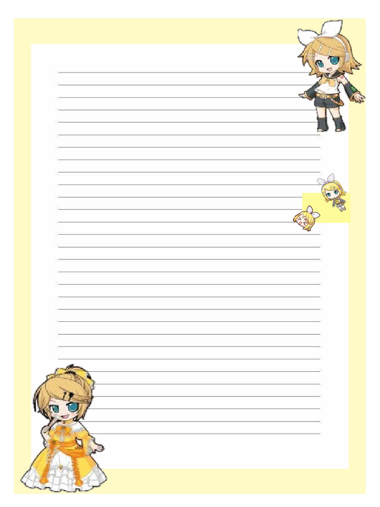 Kagamine Rin Paper | PDF