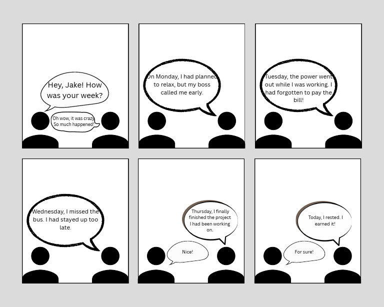 Blank 6 Panel Grid Comic Strip | PDF