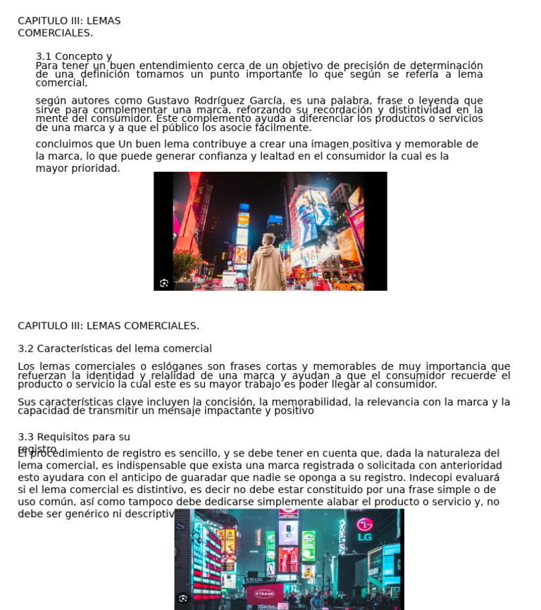 Lemas Comerciales: Definición y Claves | PDF