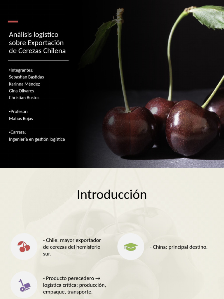 Logistica Cerezas Chile | PDF