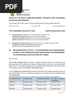 2025 TVET Timetable | PDF | Educational Stages | Vocational Education