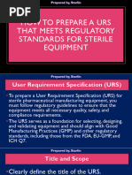 URS Template - 27022025 | PDF