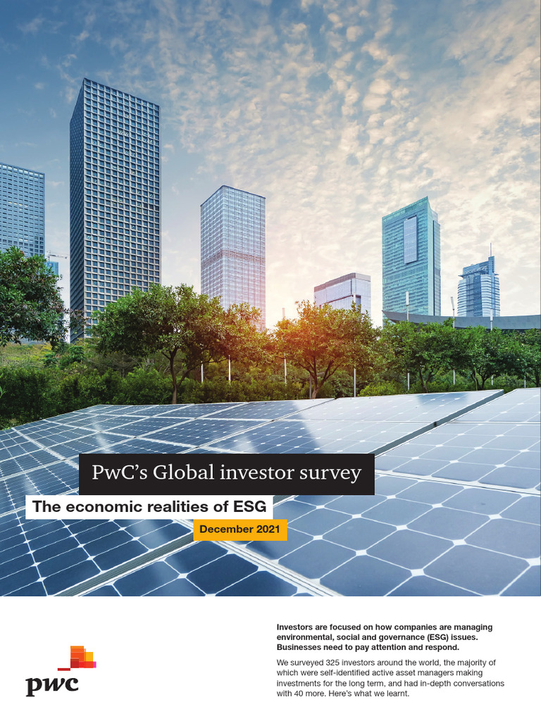 ESG Insights from PwC's 2021 Survey | PDF | Audit | Investing