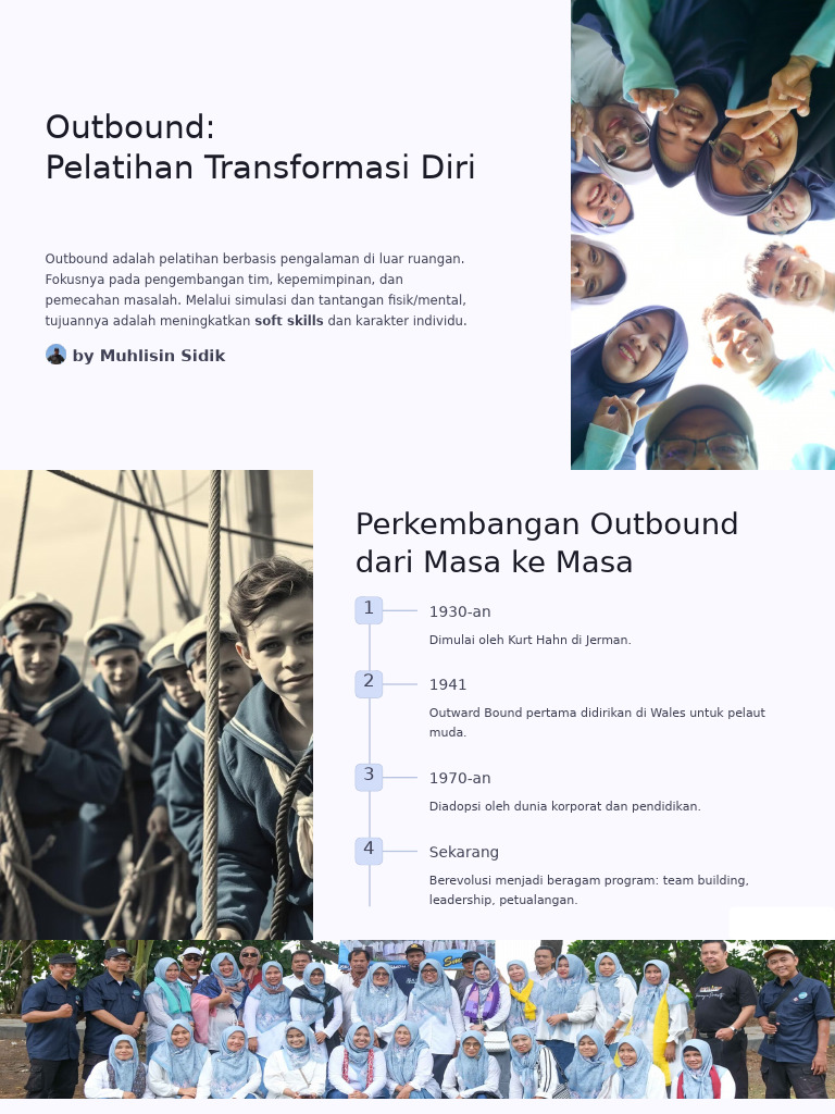 Pengertian Outbound Pelatihan Transformasi Diri (Autosaved) | PDF