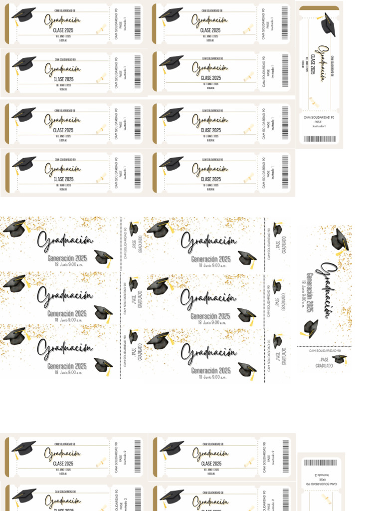 Pases y Graduados | PDF