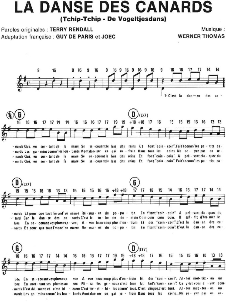 La Danse Des Canards | PDF