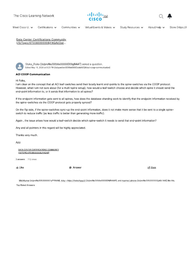 ACI COOP Communication | PDF