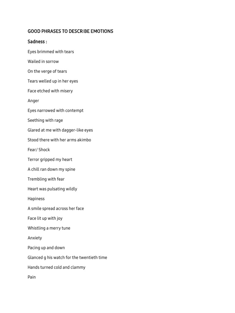 Good Phrases | PDF