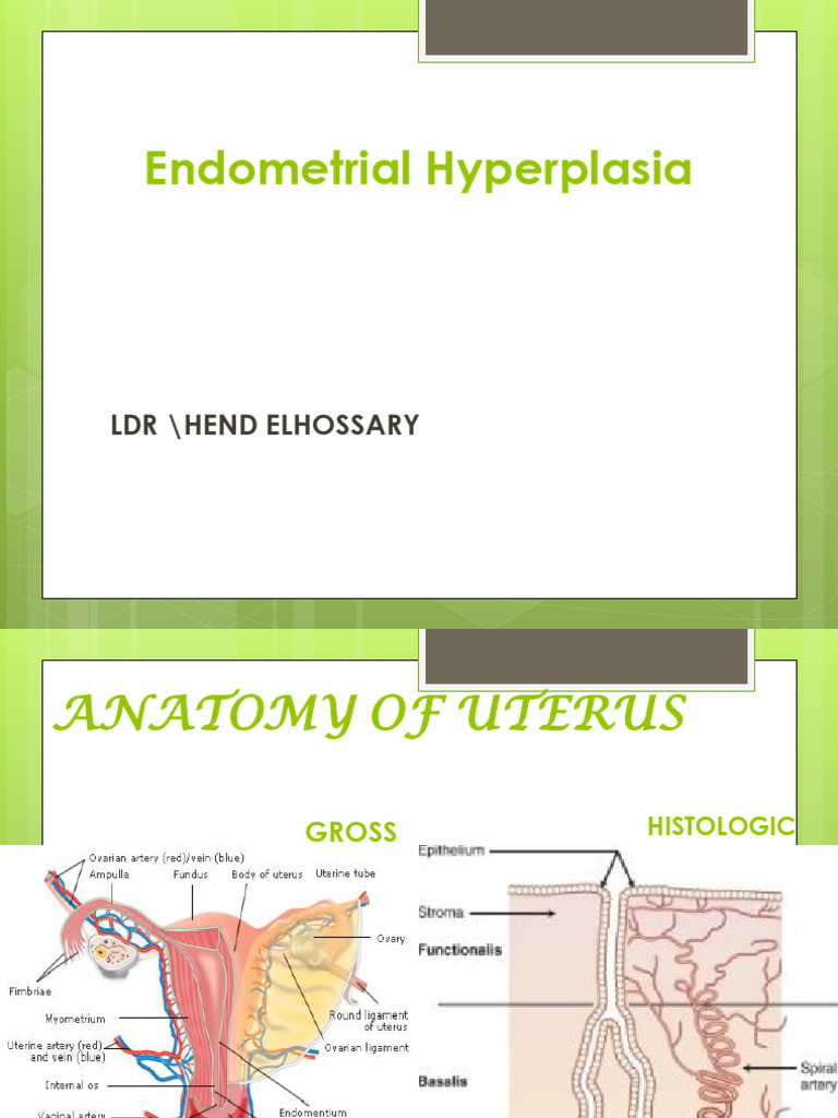 Endometrial Hyperplasia | PDF | Hormone Replacement Therapy | Gynaecology