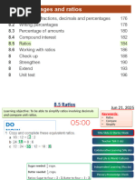 Grade 8 Ratio Worksheet With Answers | PDF | Ratio