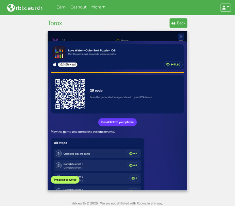 Earn Robux with RBLX.Earth Tasks | PDF | Software | Mobile Software