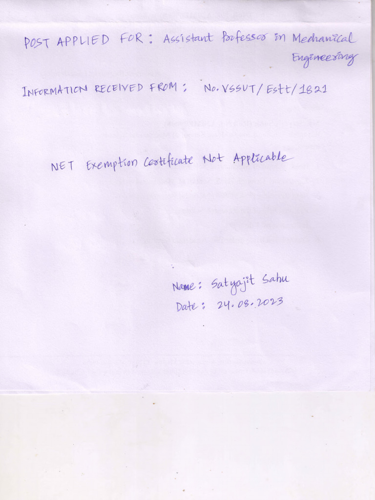 NET Exemption Compressed | PDF