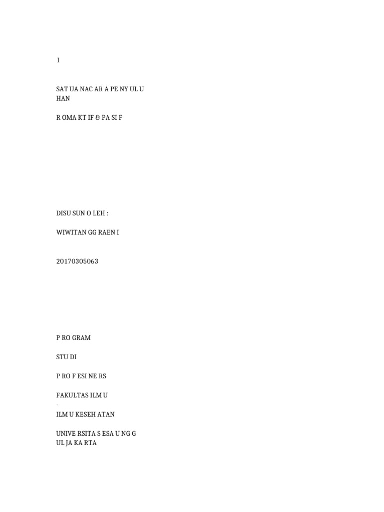 Sap Rom Aktif Pasif | PDF