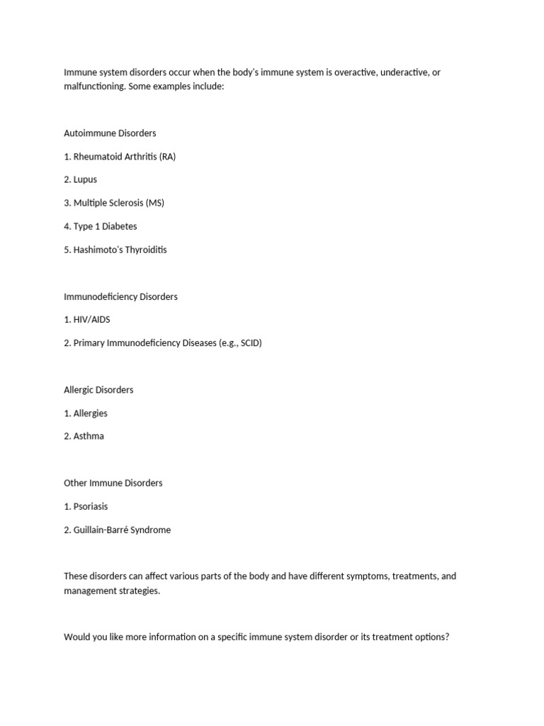 Immune System D-WPS Office | PDF