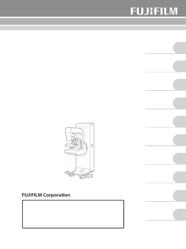 Fujifilm Aspire Cristalle Quality Control Program Manual For FDR-3000AWS V6.0 or Later | PDF ...