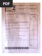 Wassce ( (SC) ) 2025 Timetable | PDF