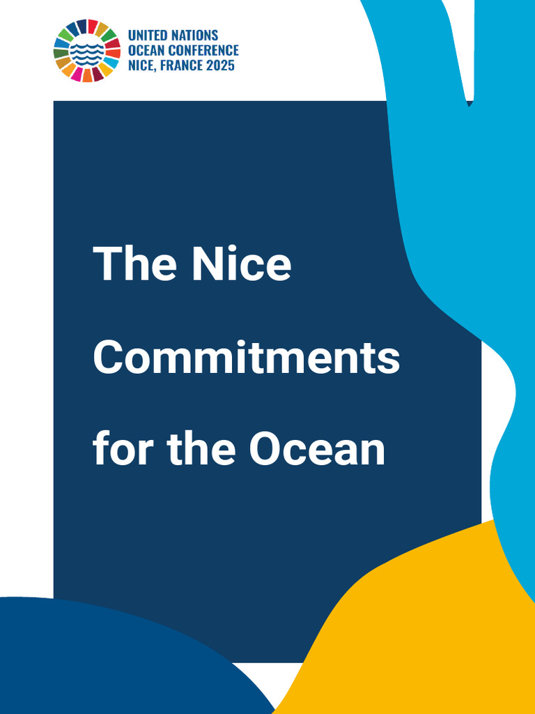 Nice Commitments for the Ocean Compressed 1 Copie | PDF | Natural Environment | Earth Sciences