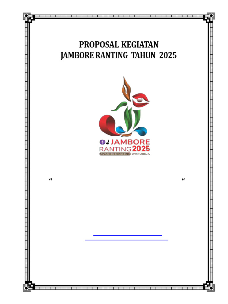 Proposal Kegiatan Jamran 2025 | PDF