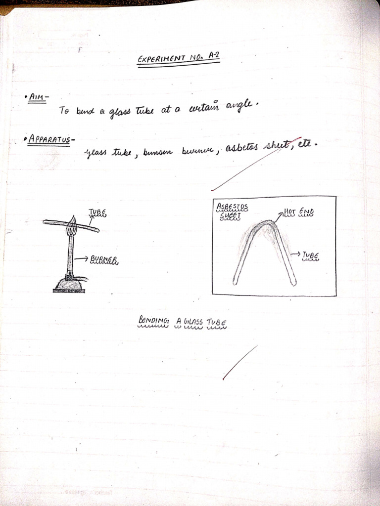 Chemistry Practicals XI | PDF