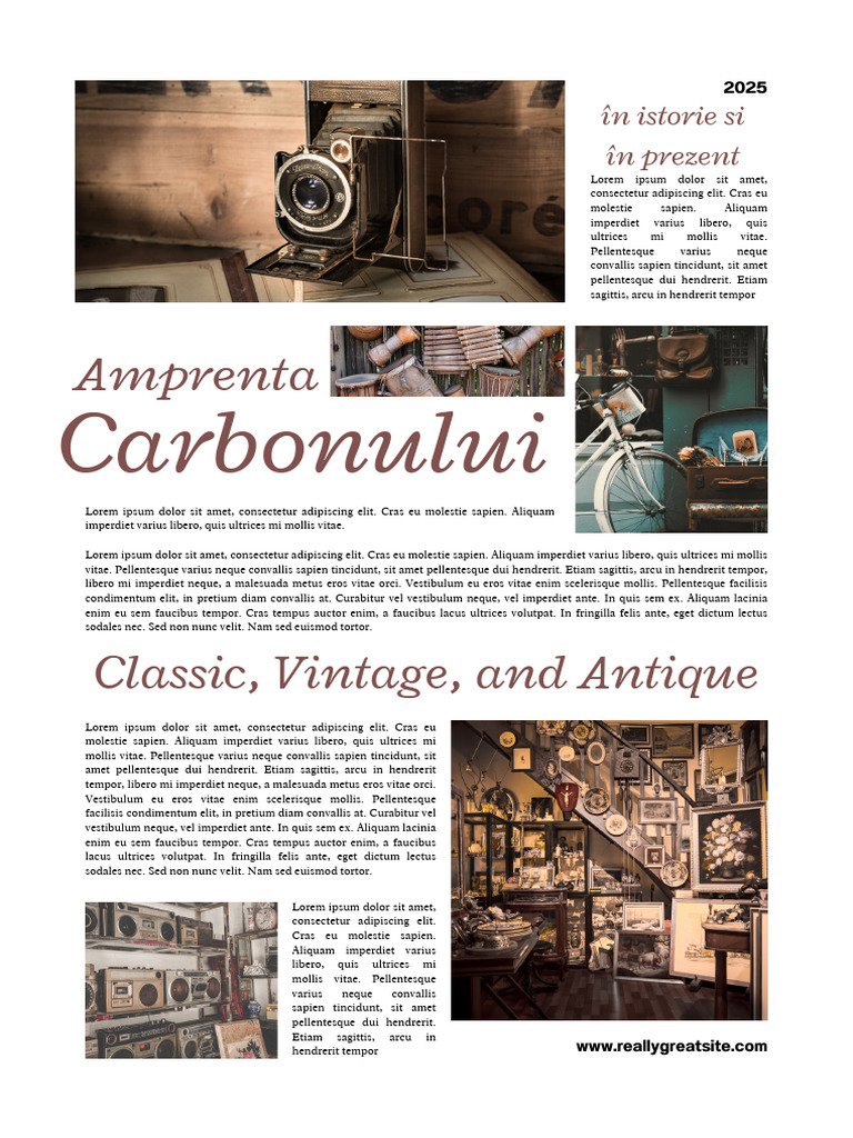 Brown & White Minimalist Magazine Page | PDF