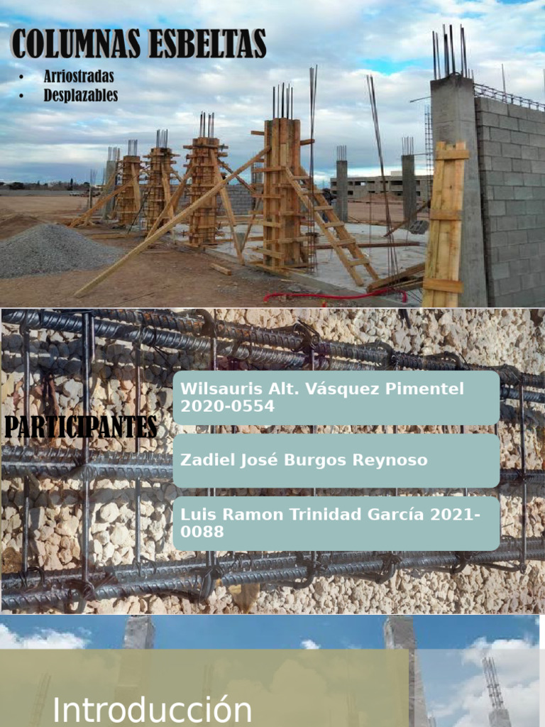 Columnas Esbeltas Grupo#4 2-2024 | PDF | Columna | Pandeo