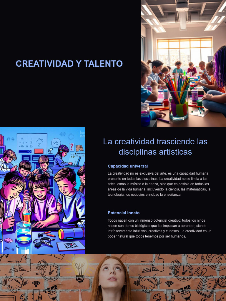 Fomentar la Creatividad en Educación | PDF | Creatividad | Aprendizaje