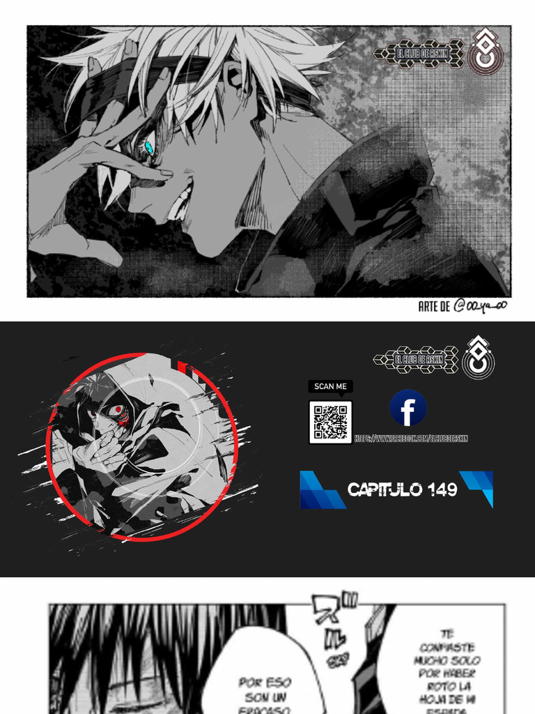 Jujutsu Kaisen Capítulo 149-153 | PDF