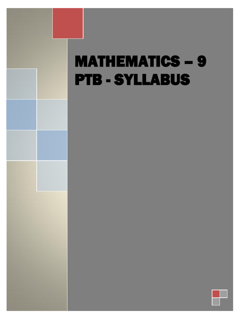 Maths Key (PTB) Class 9 (1) | PDF | Rational Number | Numbers