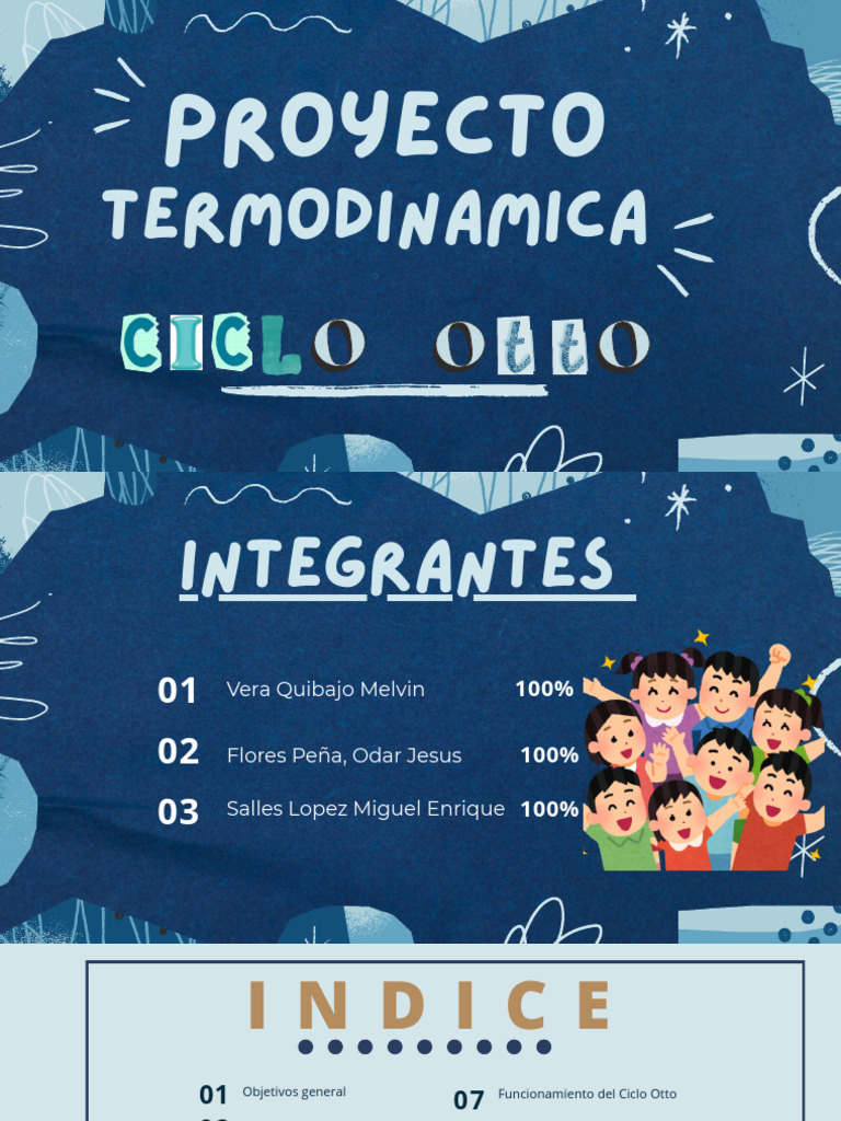 Diapositivas Ciclo Otto | PDF | Motores | Gasolina