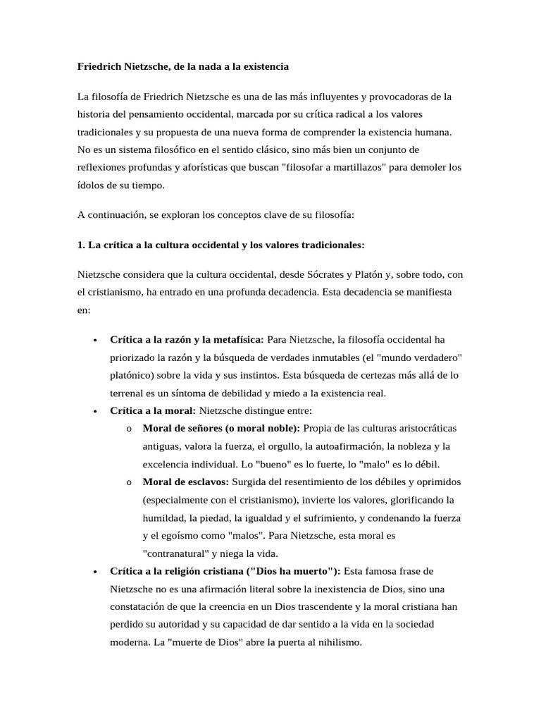 Friedrich Nietzsche | PDF | Friedrich Nietzsche | Verdad