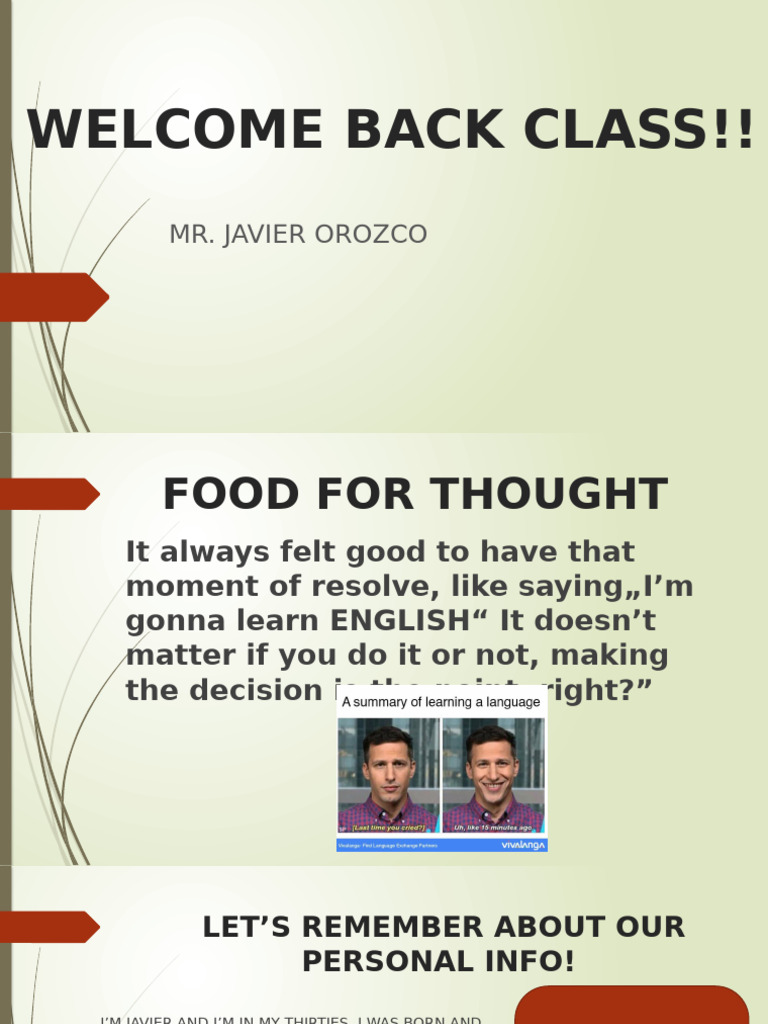 First Class English Level 2 | PDF