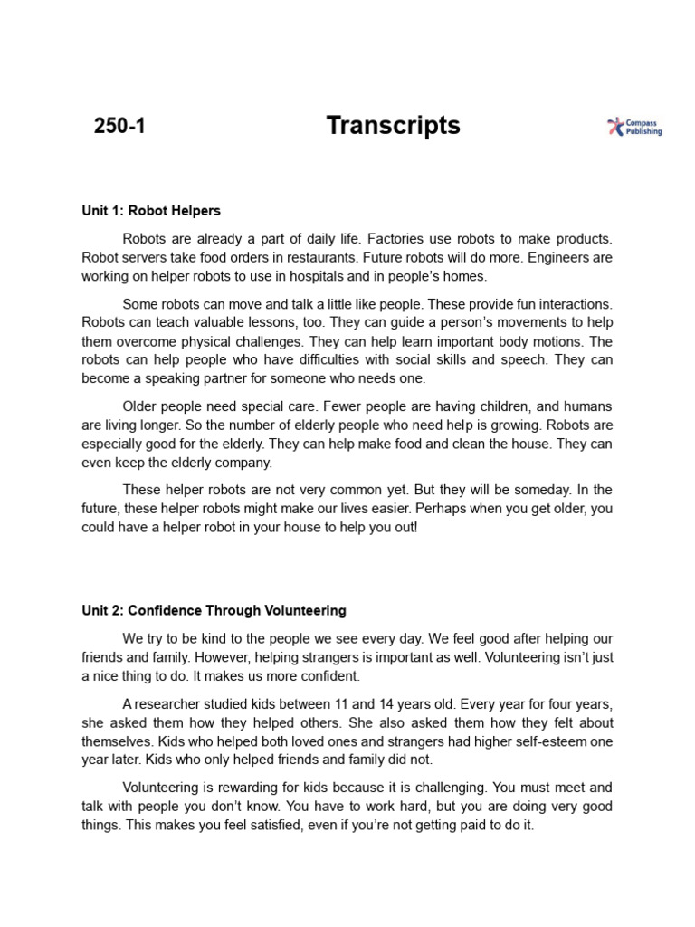 Future Literacy 250 1 Transcripts | PDF | Strange Case Of Dr Jekyll And ...