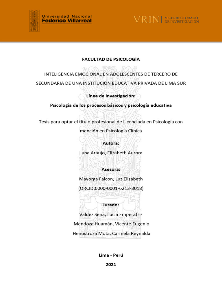 Modelo Yestructura de Informe de Programas Psicologicos | PDF | Las emociones | Inteligencia