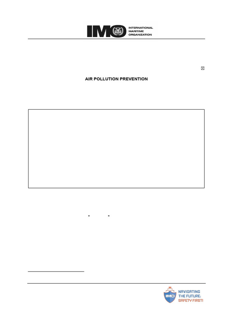 MEPC 82-5 - Legal Analysis On Exhaust Gas Cleaning Systems As An Alternative Compliance ...