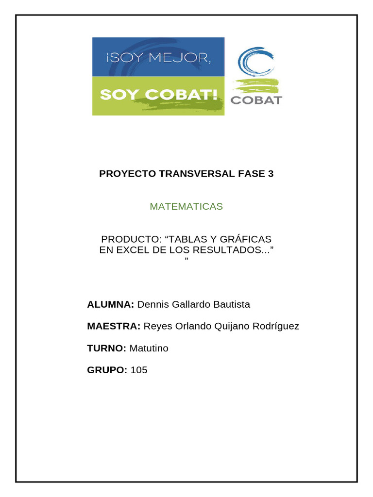 Proyecto Mate | PDF