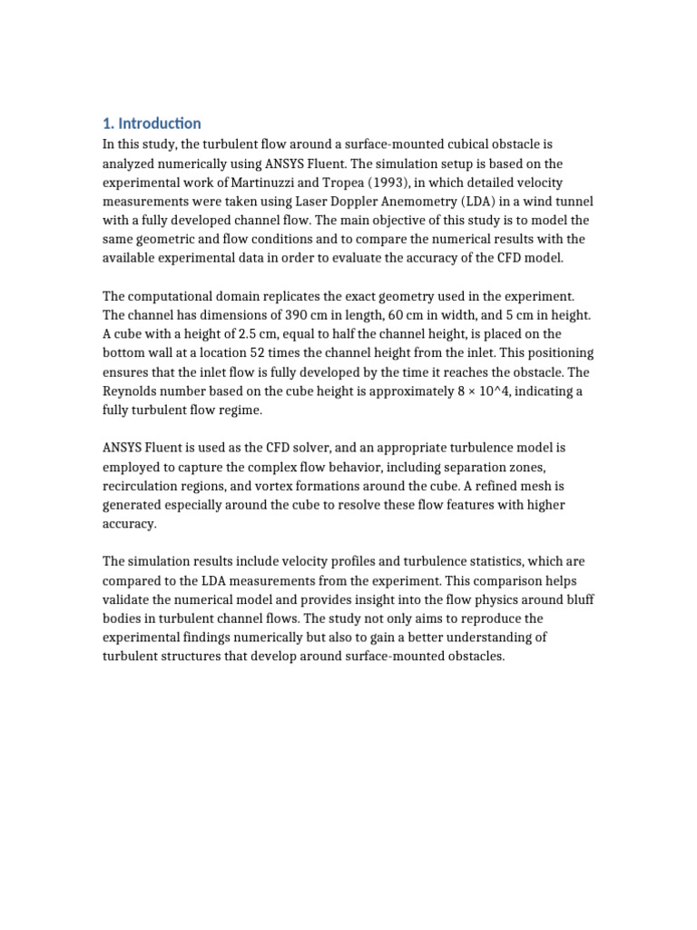 ANSYS Project Introduction | PDF