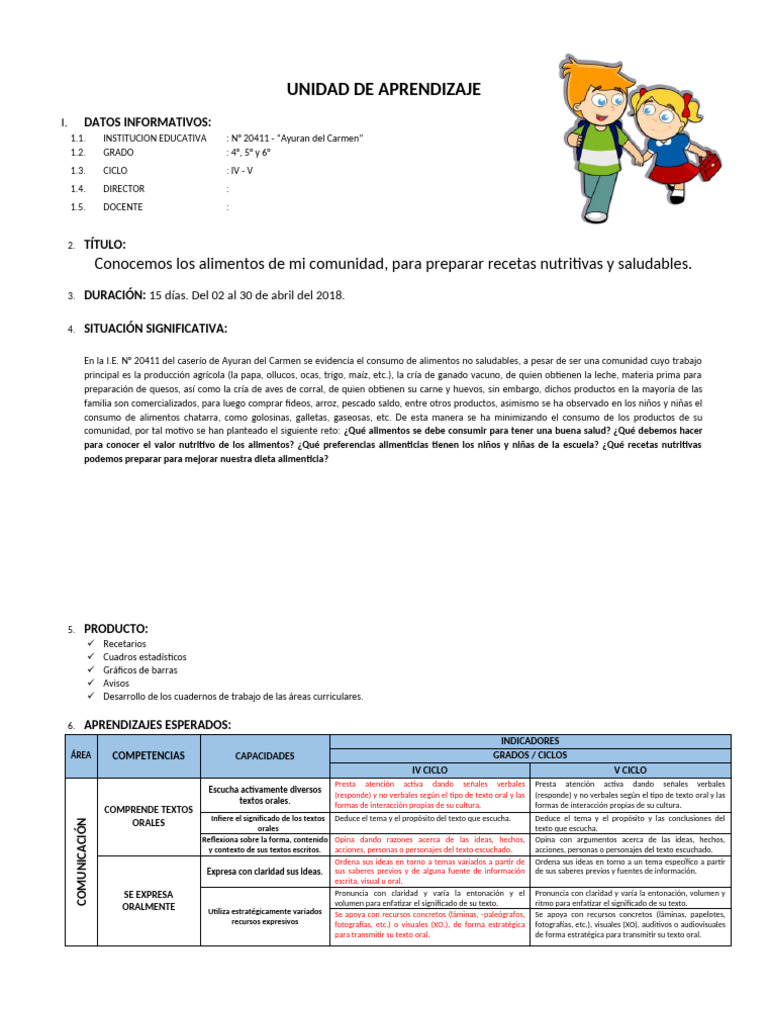 Alimentos Saludables en Ayuran del Carmen | PDF | Alimentos | Nutrición