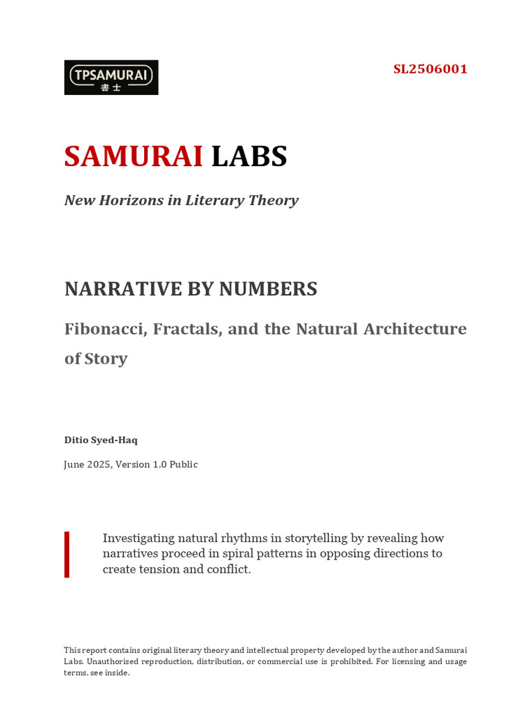 Narrative by Numbers Fibonacci Fractals Version1 | PDF | Narrative ...