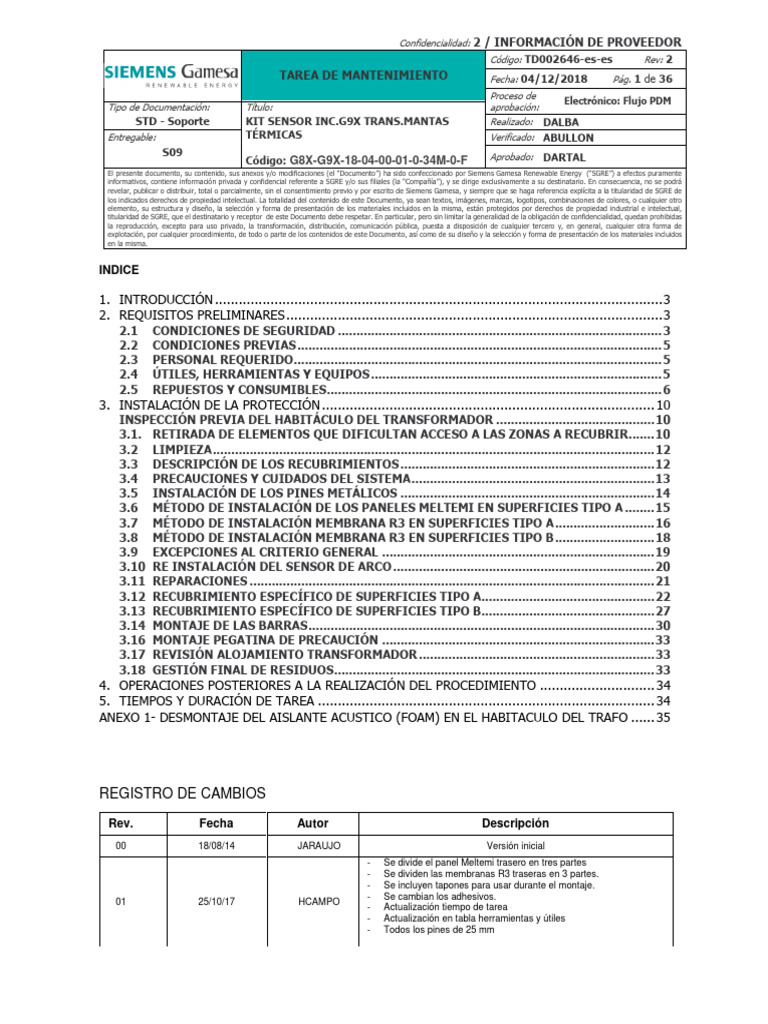 TD002646 | PDF | Transformador | Tornillo