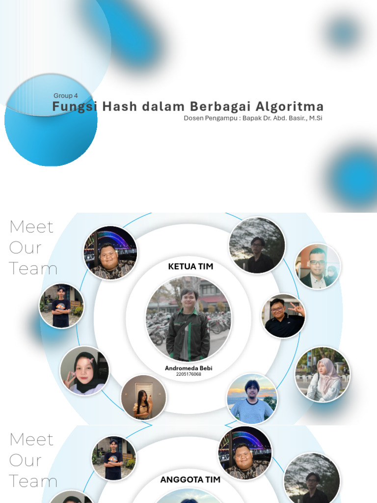 Fungsi Hash dalam Kriptografi | PDF