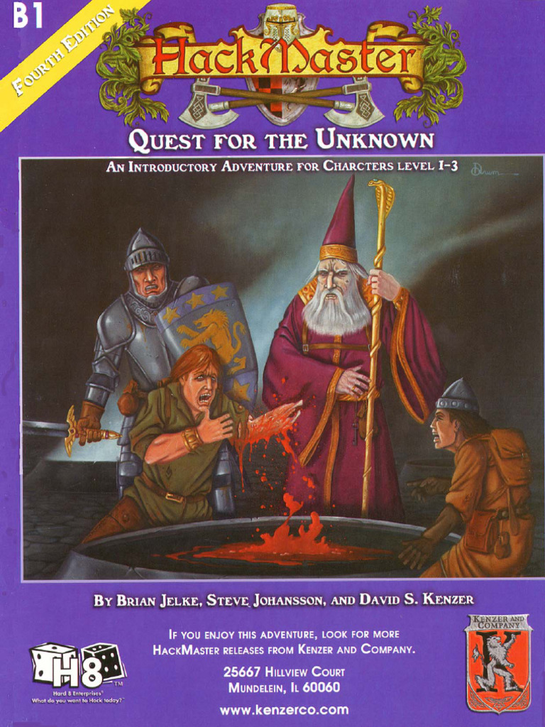 1 B-1 Quest For The Unknown (LV 1-3) | PDF