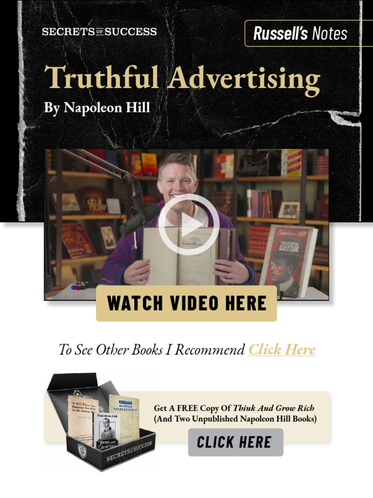 Russells Notes Truthful Advertising | PDF | Mental Image | Mind