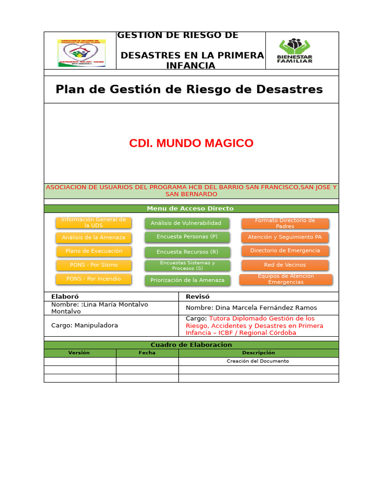 Entregable Modulo Ii Lina | PDF | Riesgo | La seguridad