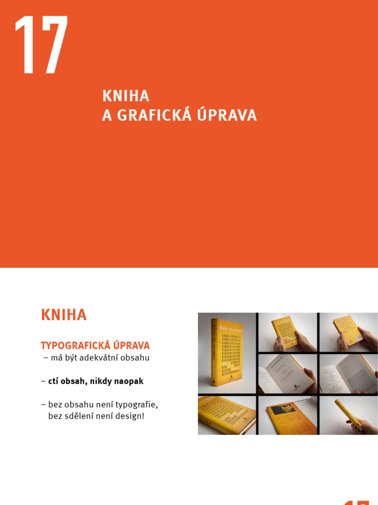 17 - Kniha - Grafická Úprava | PDF