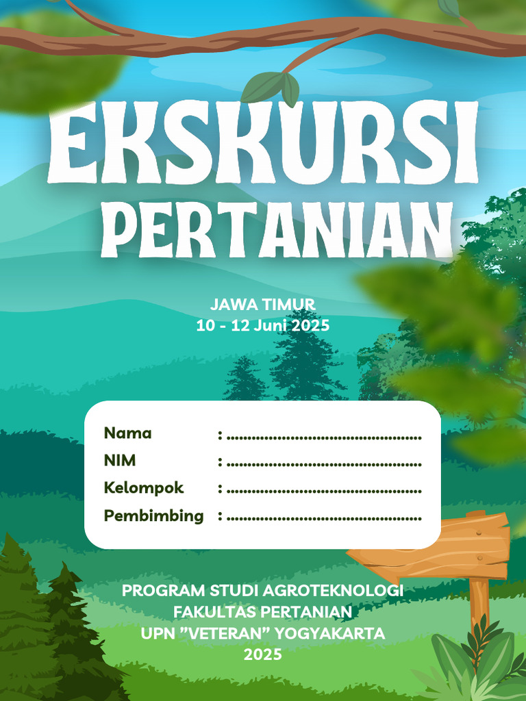 Ekskursi Pertanian UPN Yogyakarta 2025 | PDF