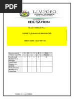Sepedi Lesson Plans for Grades 4-6 | PDF