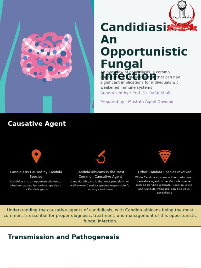 Understanding Candidiasis Risks and Treatment | PDF | Candidiasis ...