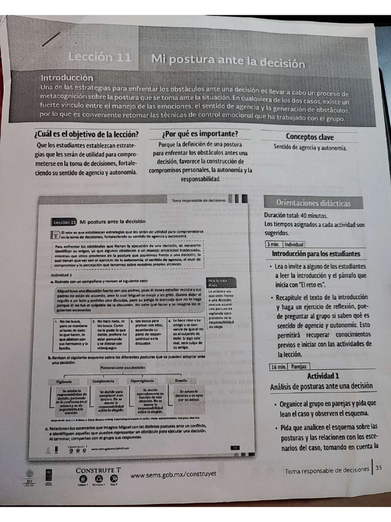 Leccion 11, 5R, TS | PDF