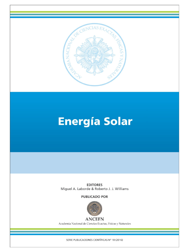 Energ A Solar | PDF | Energía solar | Célula solar